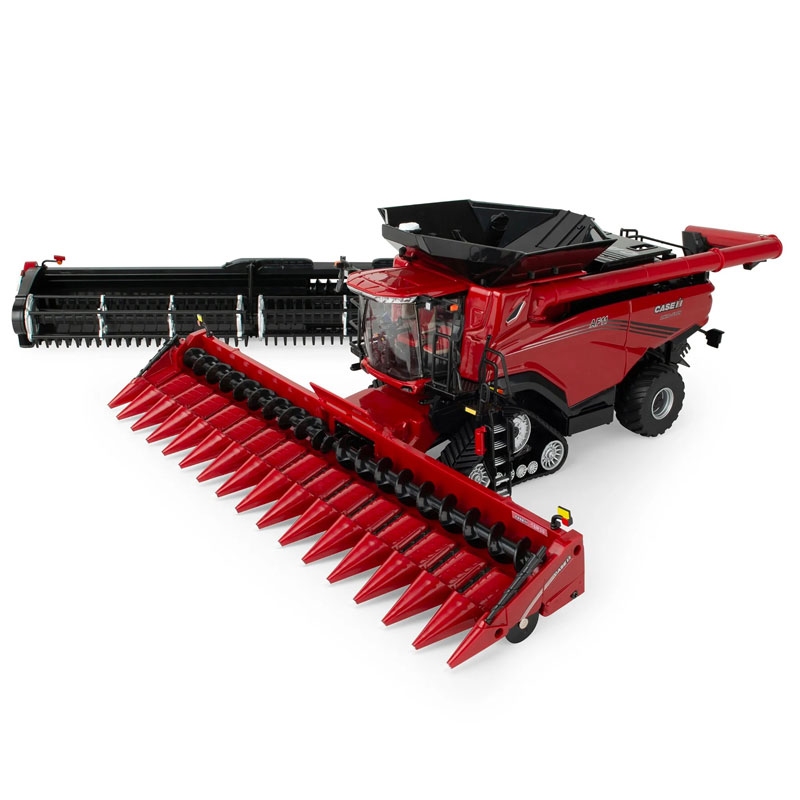 ERTL - Case-IH AF11 Axial Flow Tracked Combine with Corn & Draper Heads ...
